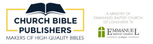 Church Bible Publishers – Premium Leather Bibles for Sale Online