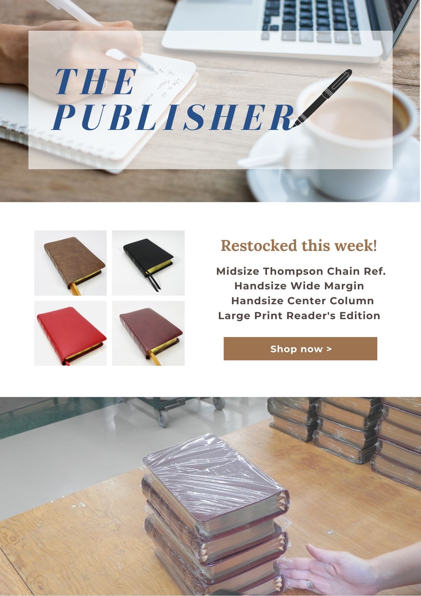 Customer favorites and restocked items - Church Bible Publishers