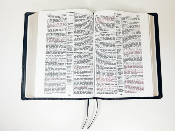 Large Print Classic Study Bible - Corporate Series, Black - Church ...