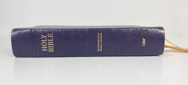 Handsize Text Bible – Platinum Series, Plum – Church Bible Publishers